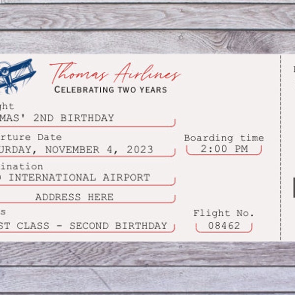 Two Fly Birthday Invitation - Etsy