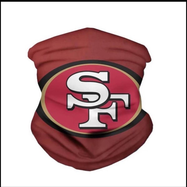 San Francisco 49ers Face Mask - Etsy