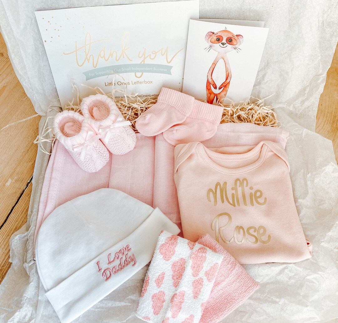 Baby Gift Box First Fathers Day Gift Baby Letterbox Gift Scandi Hygge ...