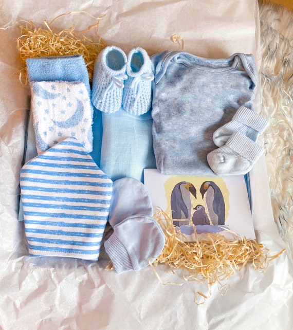 Baby Gift Box Newborn Letterbox Hamper a snuggle in a Box - Etsy UK