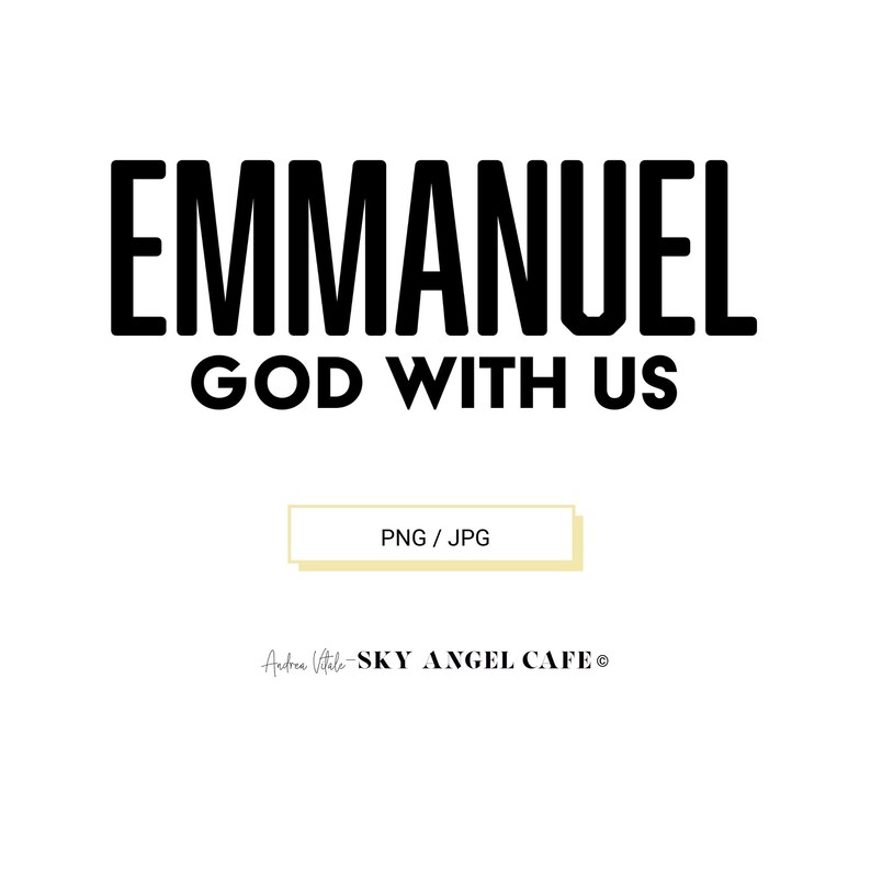 Emmanuel God With Us Png, Christian Faith Jpg, Christ Jesus Digital ...