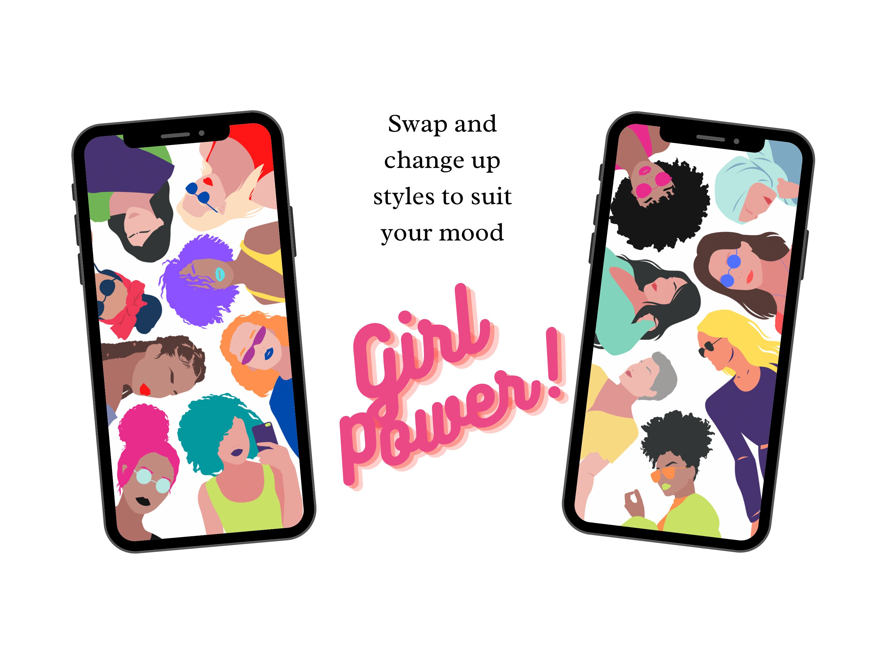 Girl Power Wallpaper Go Girl Wallpaper Feminism Wallpaper Feminist ...