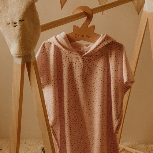 Hooded Poncho Towel Sewing Pattern PDF Instant Download - Etsy