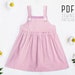Baby Dress PDF Sewing Pattern, Instant Download, Sewing Tutorial ...