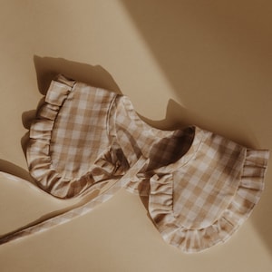 Frill Collar PDF Sewing Pattern, Video Tutorial and Photo Step by Step ...