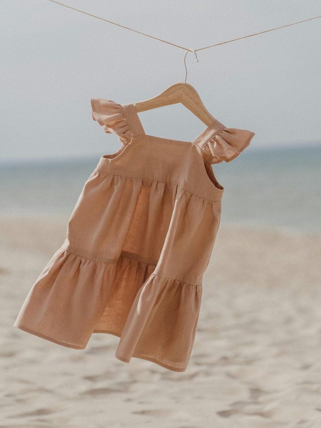 Summer Frill Dress PDF Sewing Pattern by Tiny Sewing Company - Age 2Y ...