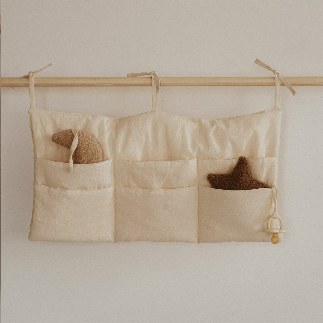 PDF Crib Pocket Organizer, Easy Sewing Pattern, Nursery Hanging Bed ...