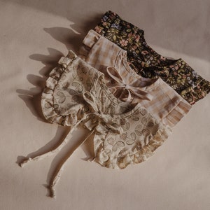 Frill Collar PDF Sewing Pattern, Video Tutorial and Photo Step by Step ...