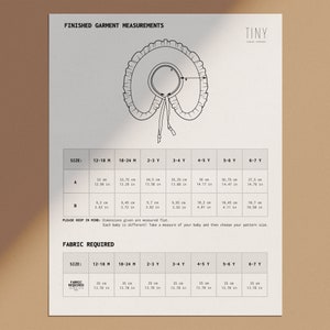 Frill Collar PDF Sewing Pattern, Video Tutorial and Photo Step by Step ...