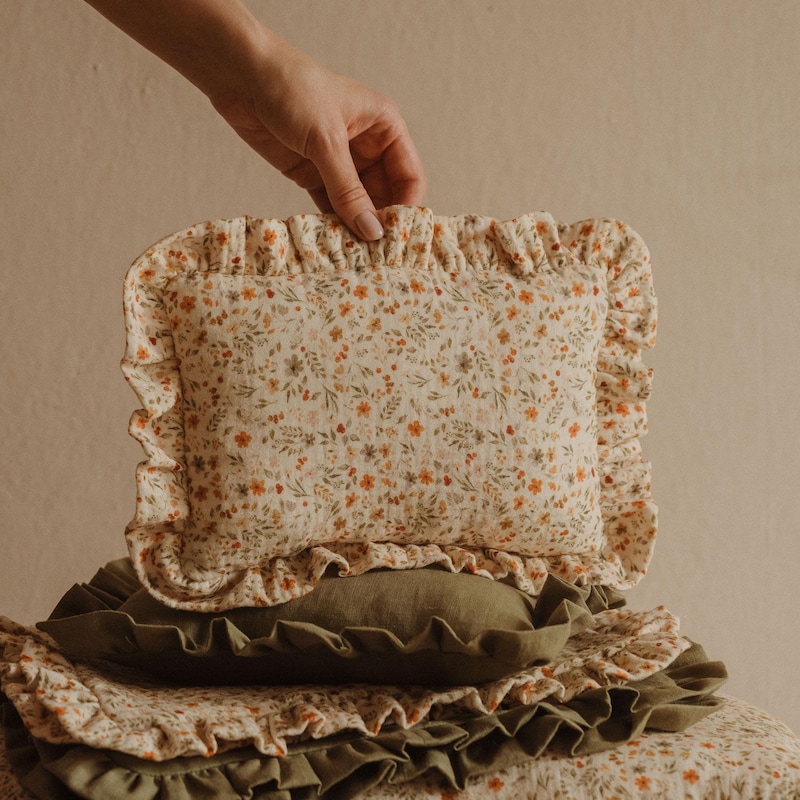 Small Ruffle Pillow Cases - Etsy UK