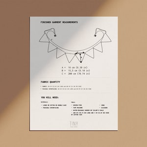 Bunting Banner PDF Sewing Pattern, Party Flag Decoration Garland ...