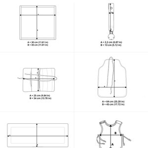 Newborn Gift - 6 PDF Sewing Patterns, Baby Essentials, Instant Download ...