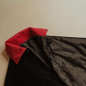 Vampire Collar Cape Sewing Pattern for Kids, Halloween Costume Parties ...