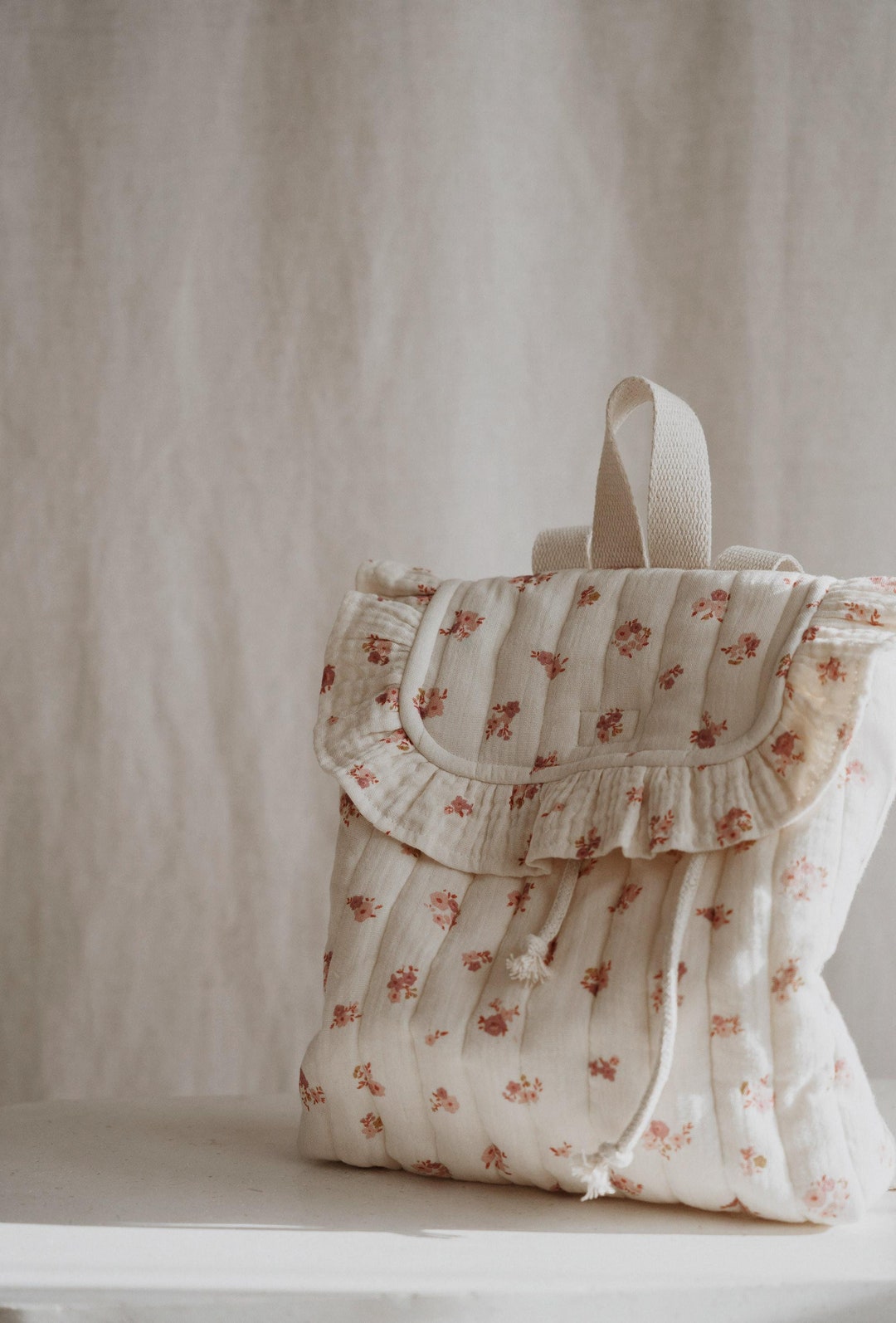 Frilled Flap Backpack PDF Sewing Pattern, VIDEO Tutorial Included, Baby ...