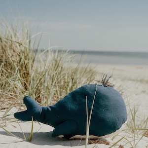 Blue Whale Soft Toy Sewing Pattern, PDF Instant Download, Photo ...