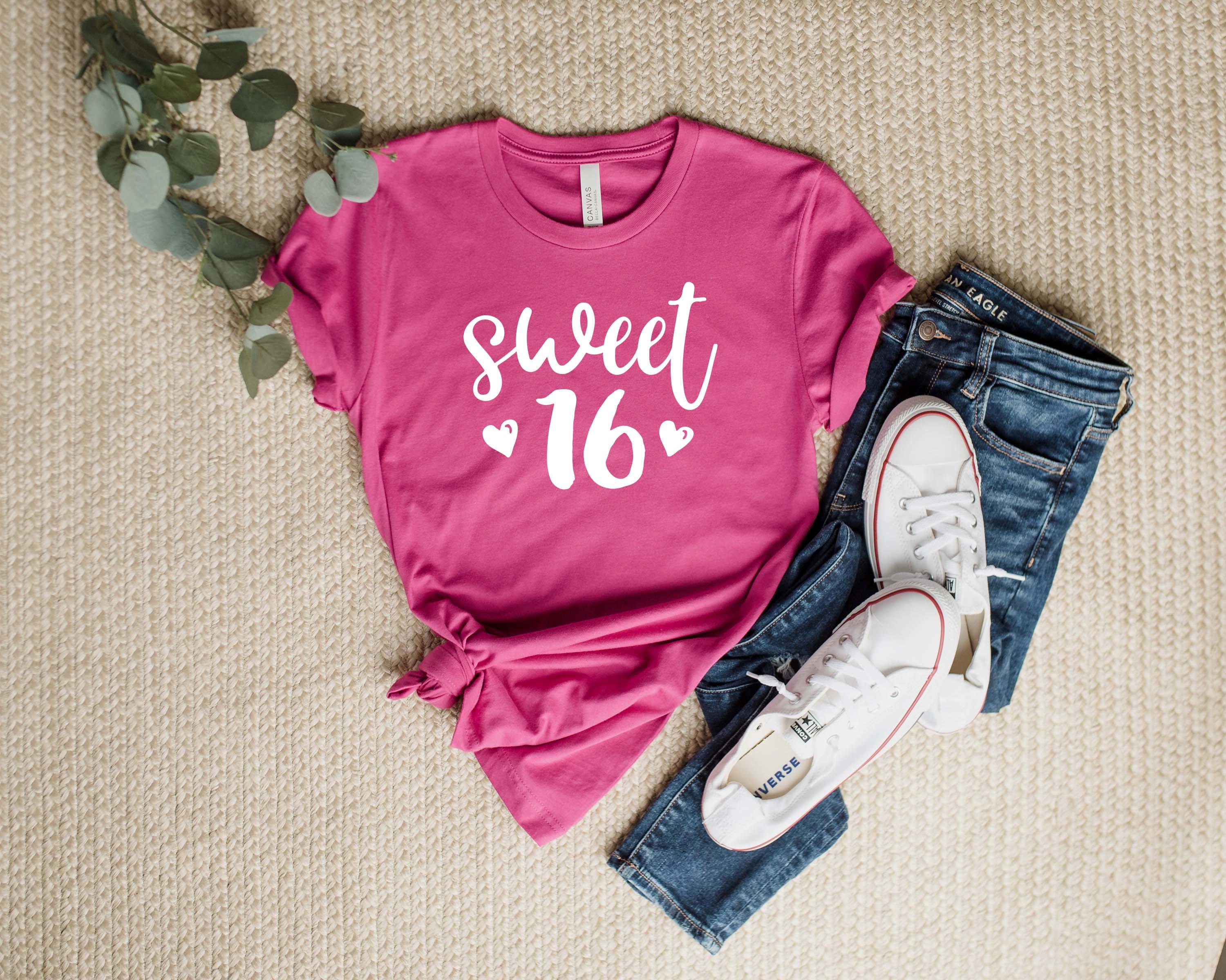 Sweet 16 Shirt 16th Birthday Gift Gift For 16 Year Old Girl Etsy sweet-16-shirt-16th-birthday-gift-gift-for-16-year-old-girl-etsy
