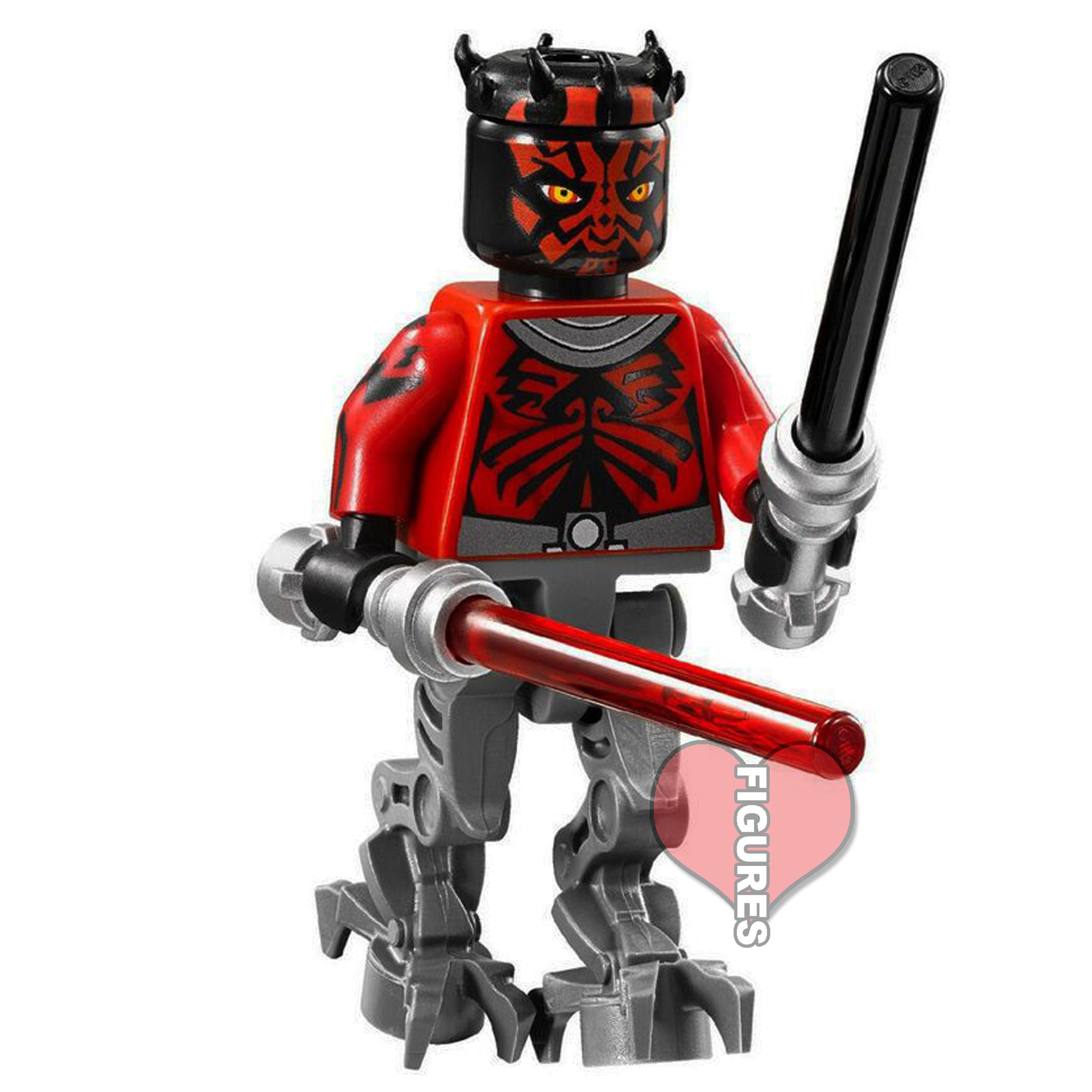 Darth Maul V2 Clone Wars Custom Star Wars Lego Minifigure Jedi Etsy