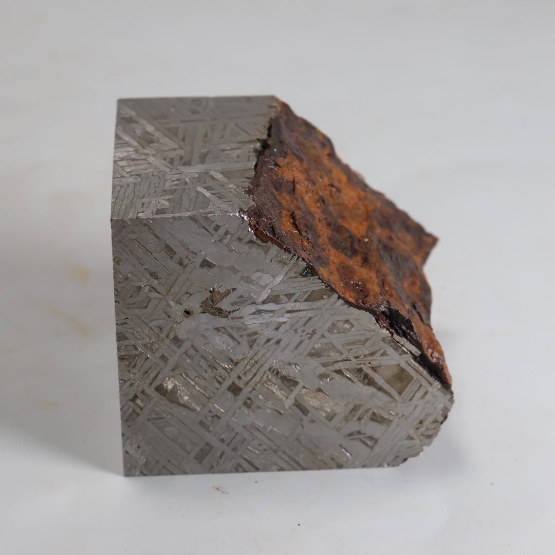 643g Muonionalusta Meteorite Specimen, Meteorite Cube D6479 - Etsy