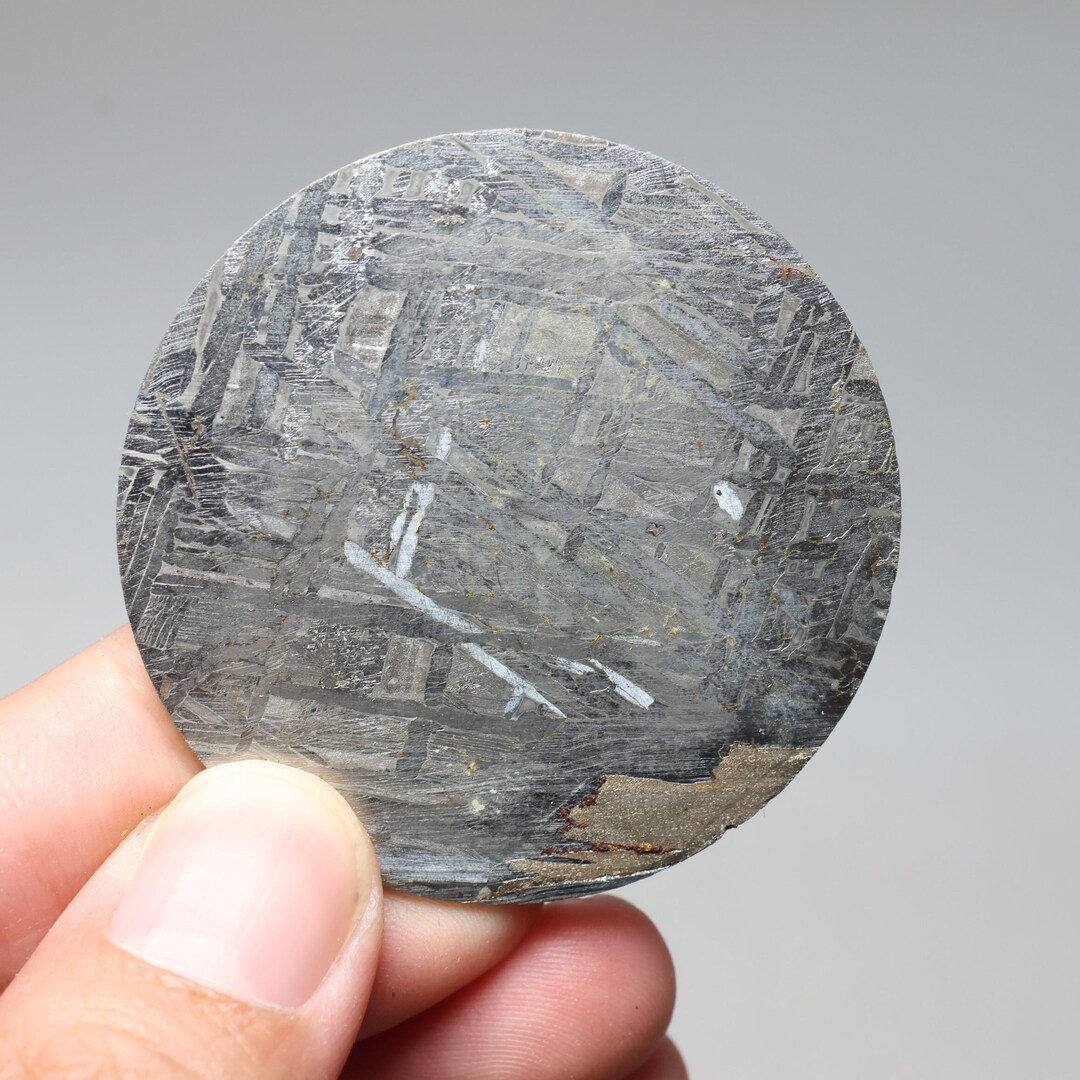 Muonionalusta Meteorite Part Slice D6191 - Etsy