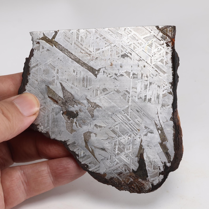 Muonionalusta Meteorite Specimen, 403g Space Iron Meteorite, Astronomy ...