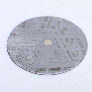 Meteorite Dial, Diameter 34mm,circular Meteorite Slice, Watch Dial ...