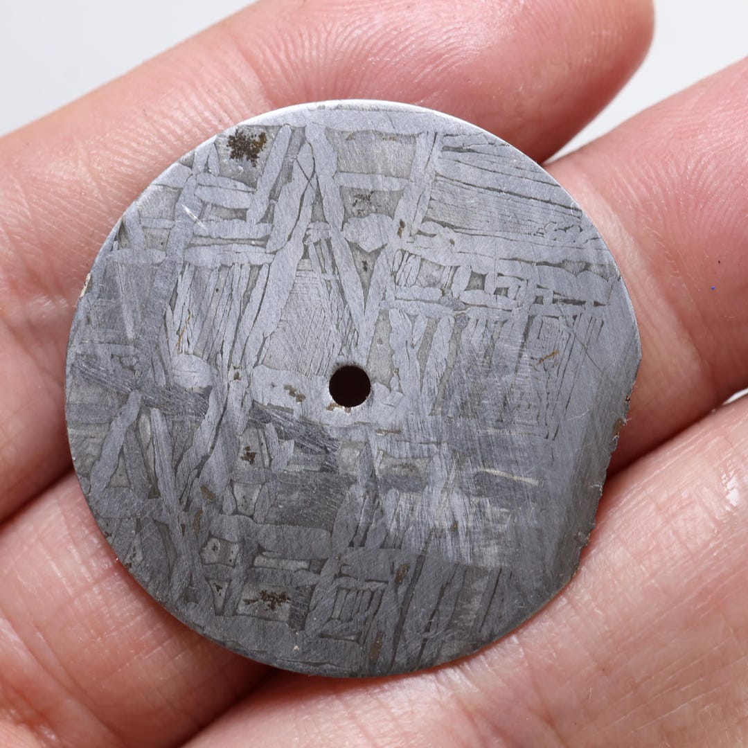 Meteorite Dial, Diameter 34mm,circular Meteorite Slice, Watch Dial ...