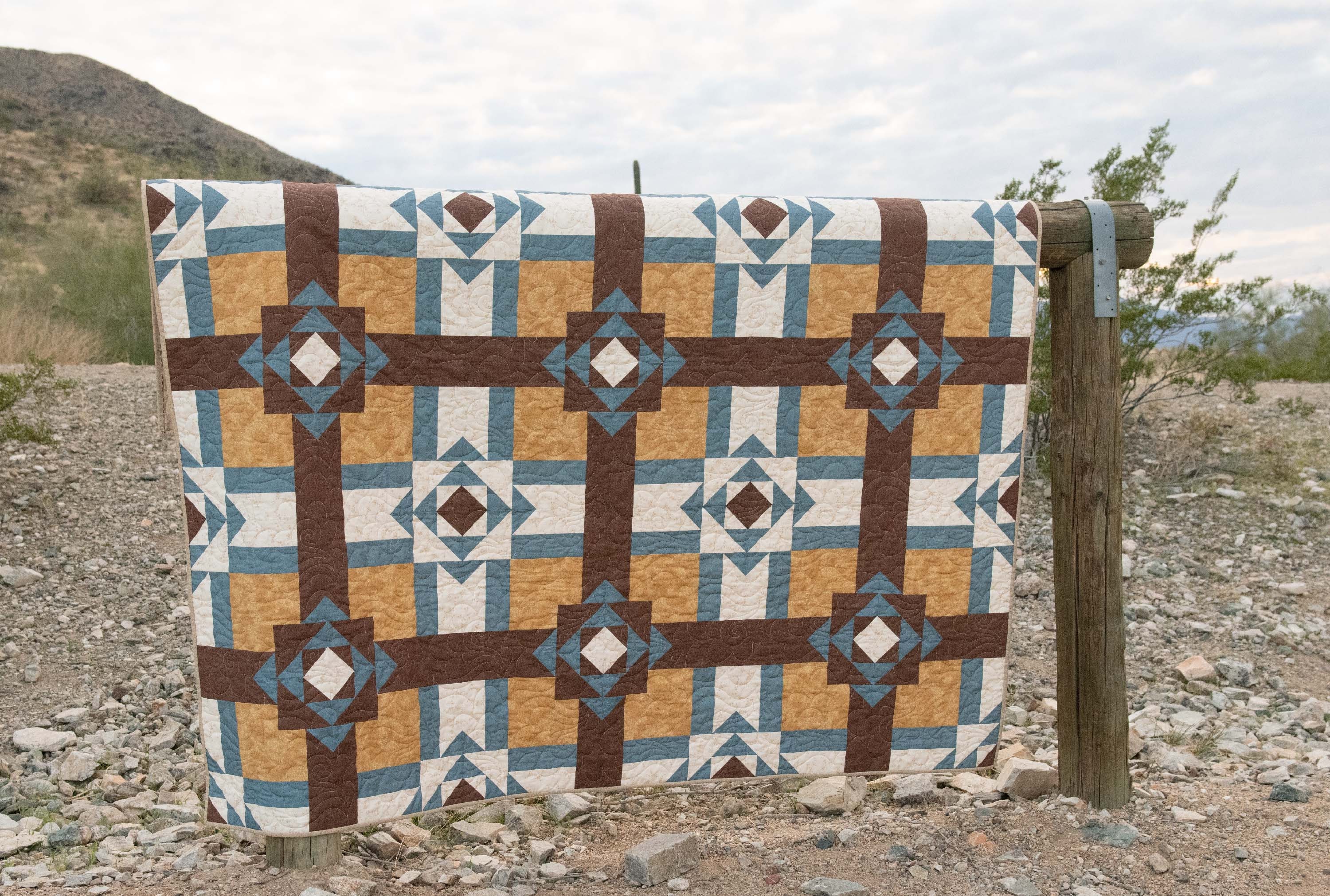 The Narrows Quilt (digital Pattern), Baby/lap-largethrow, Intermediate ...