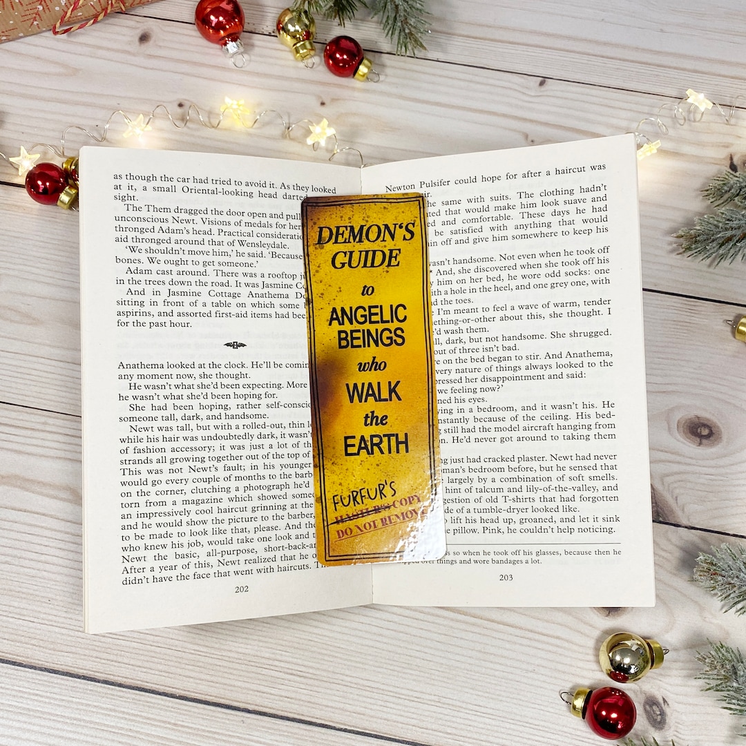 Demon Guide Bookmark - Etsy