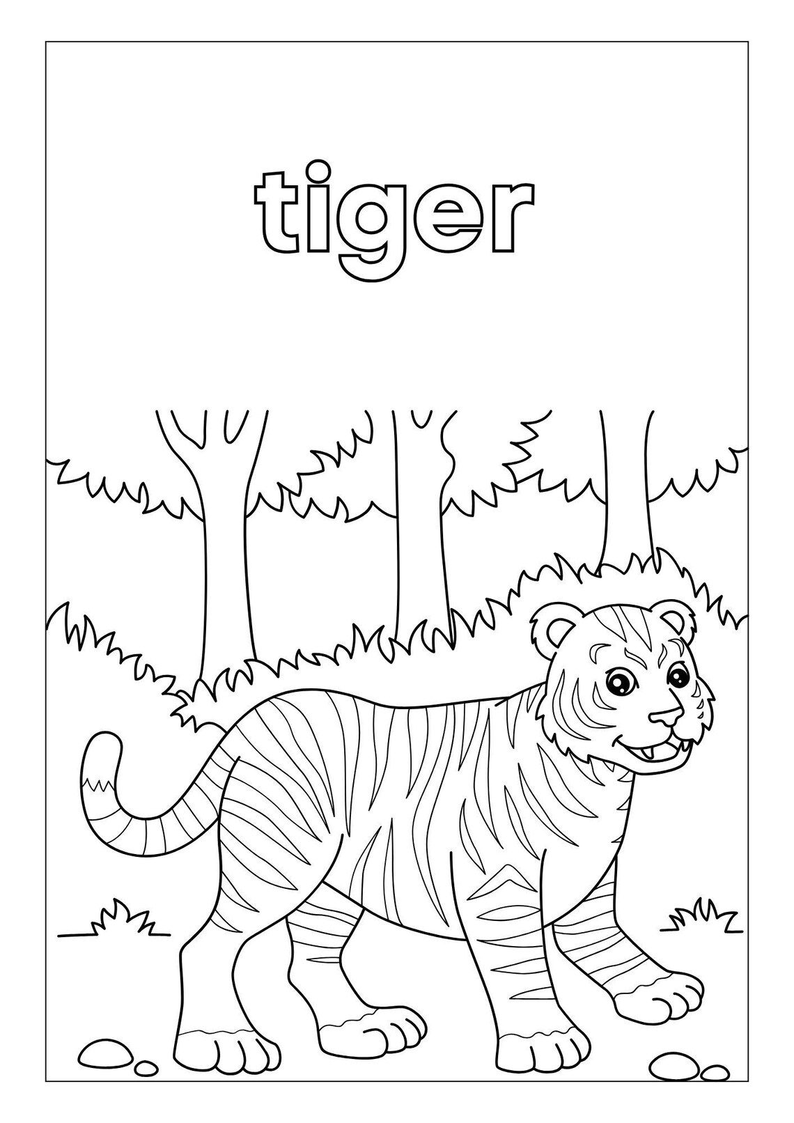 Malbuch,colouring,tiere ,animals ,kids - Etsy
