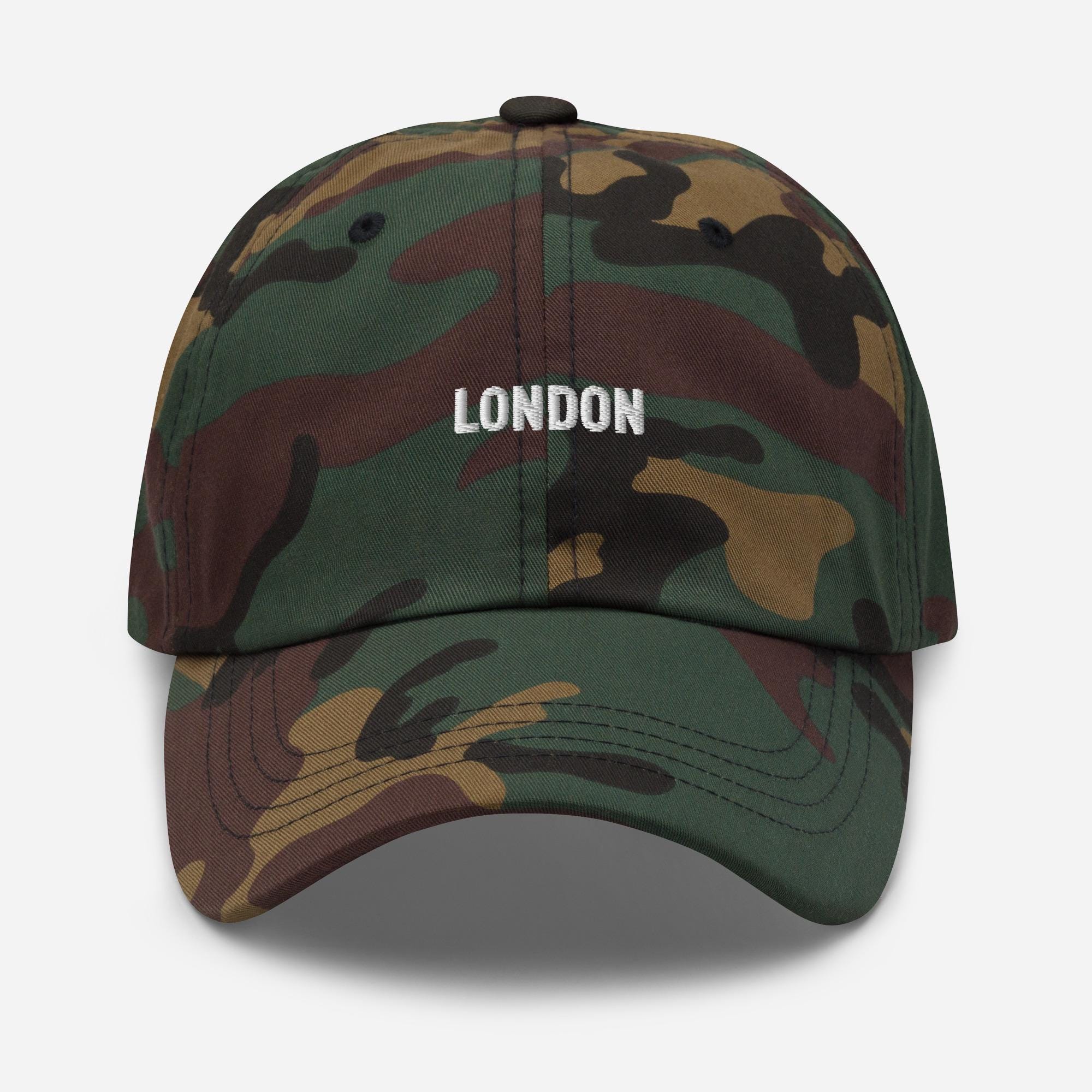 London Dad Hat Embroidered Minimal Travel Accessory Cap European ...