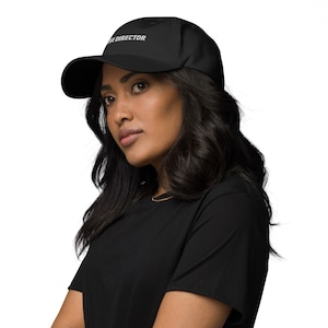 Creative Director Embroidered Dad Hat – Minimalist Cotton Twill Cap - Etsy