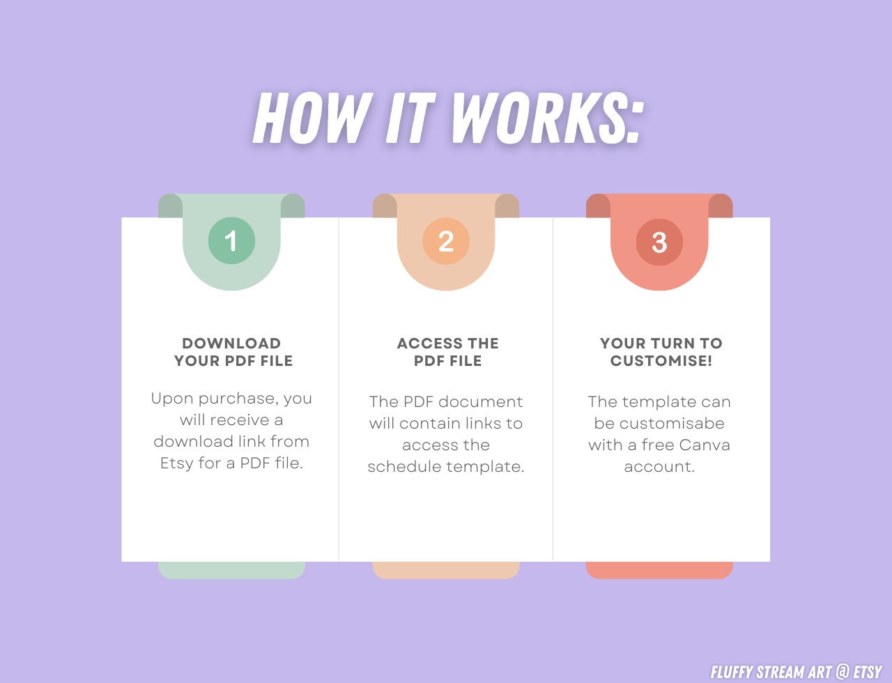 Cherry Blossom Twitch Youtube Weekly Stream Schedule / Promo / Editable ...