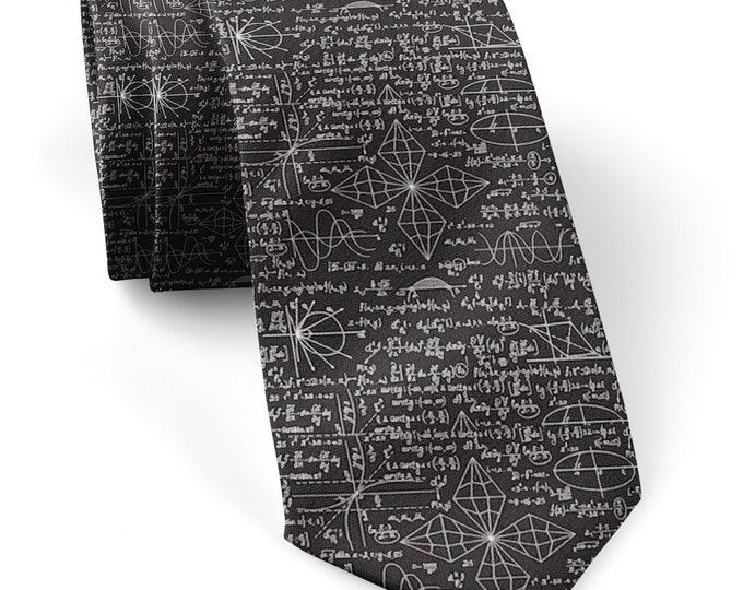 EMC2 Tie, Physics Tie, Math Tie, Einstein Equation, Science Tie ...