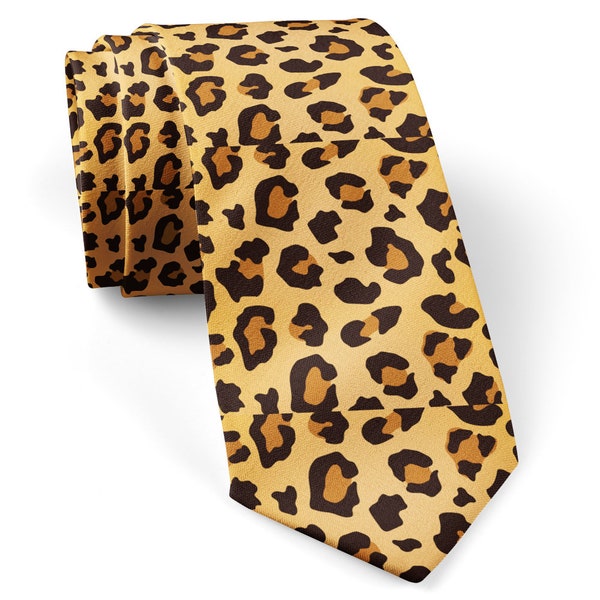 Animal Print Tie - Etsy