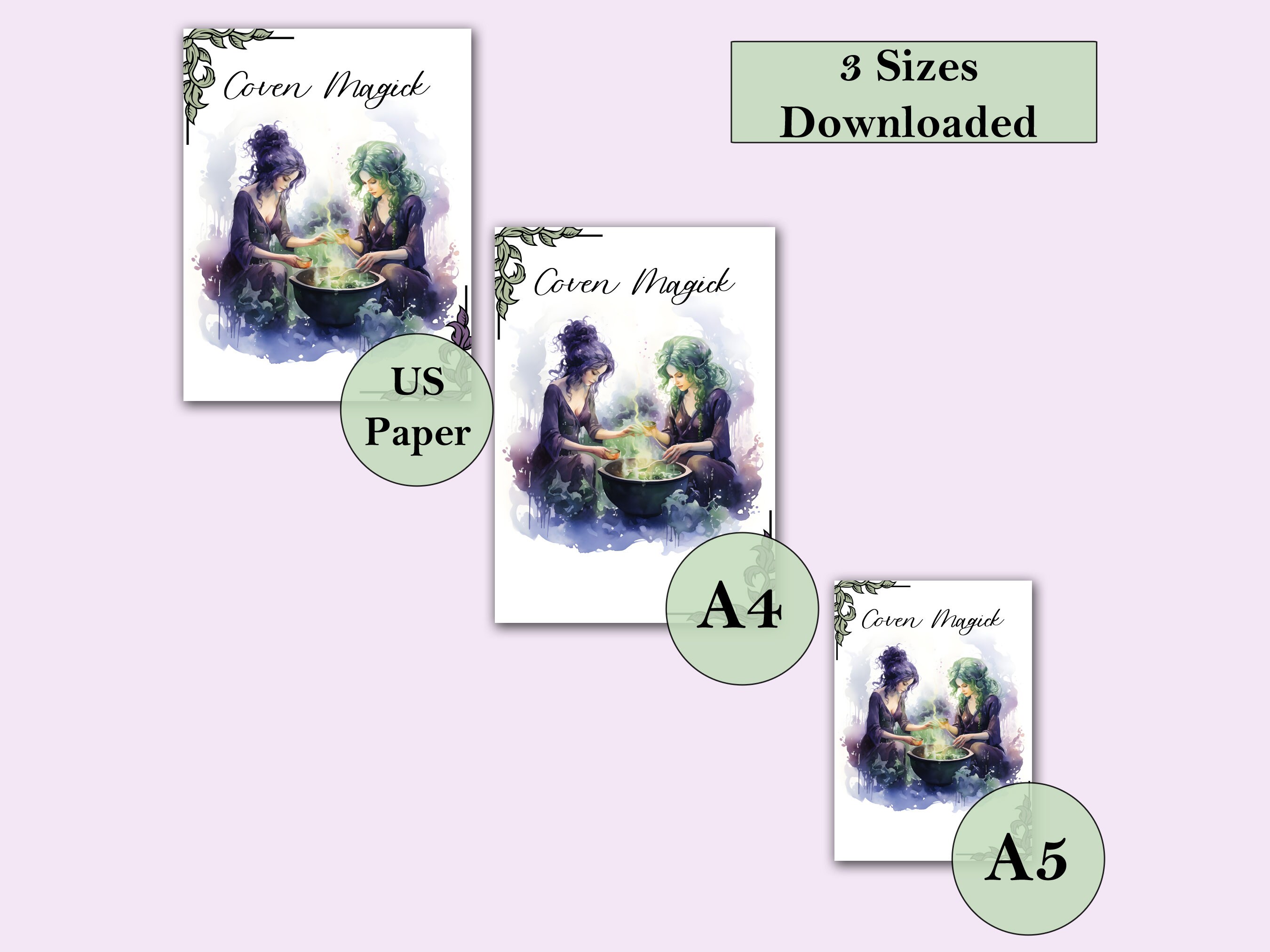 Coven Guide for Joining or Forming a Witchcraft Coven Printable Pages ...