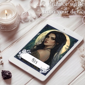 Nyx Book of Shadows Bundle | Greek Goddess of the Night | Rituals ...