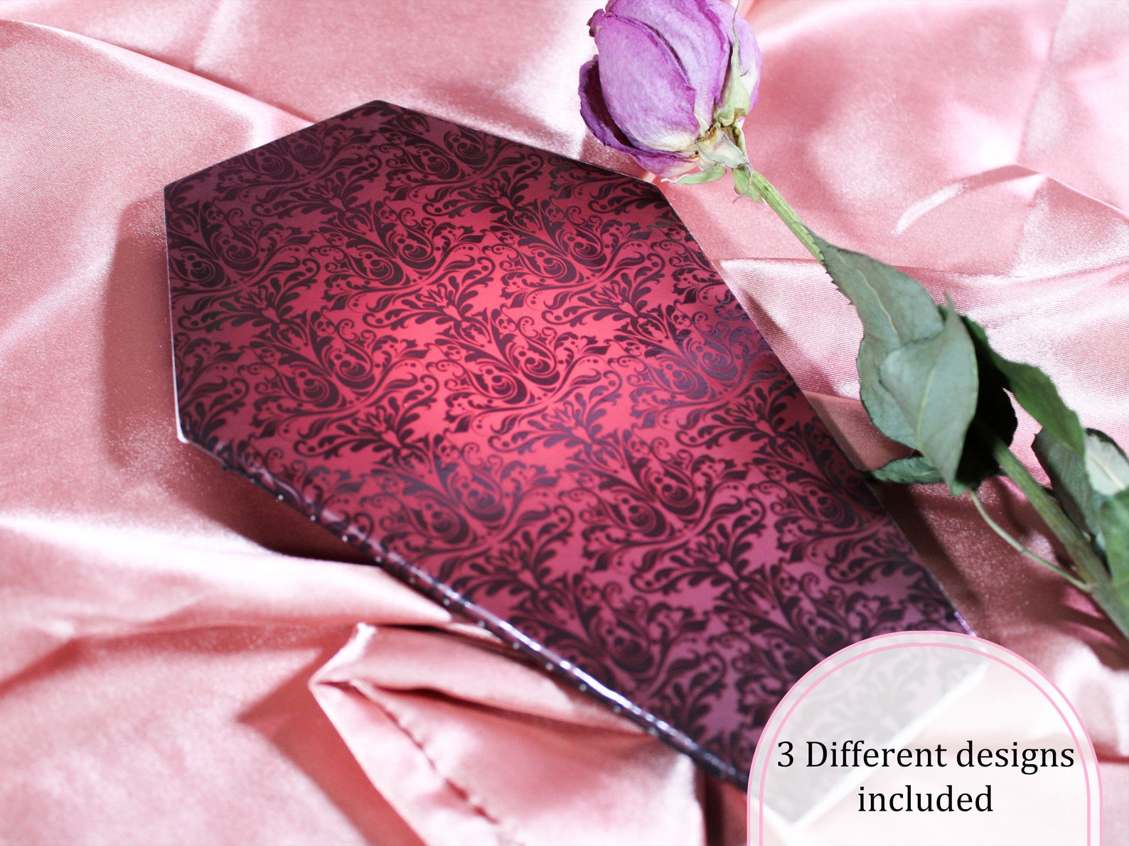 Notes by Candlelight 3 Pack Thread Bound Coffin Shaped Notebooks ...