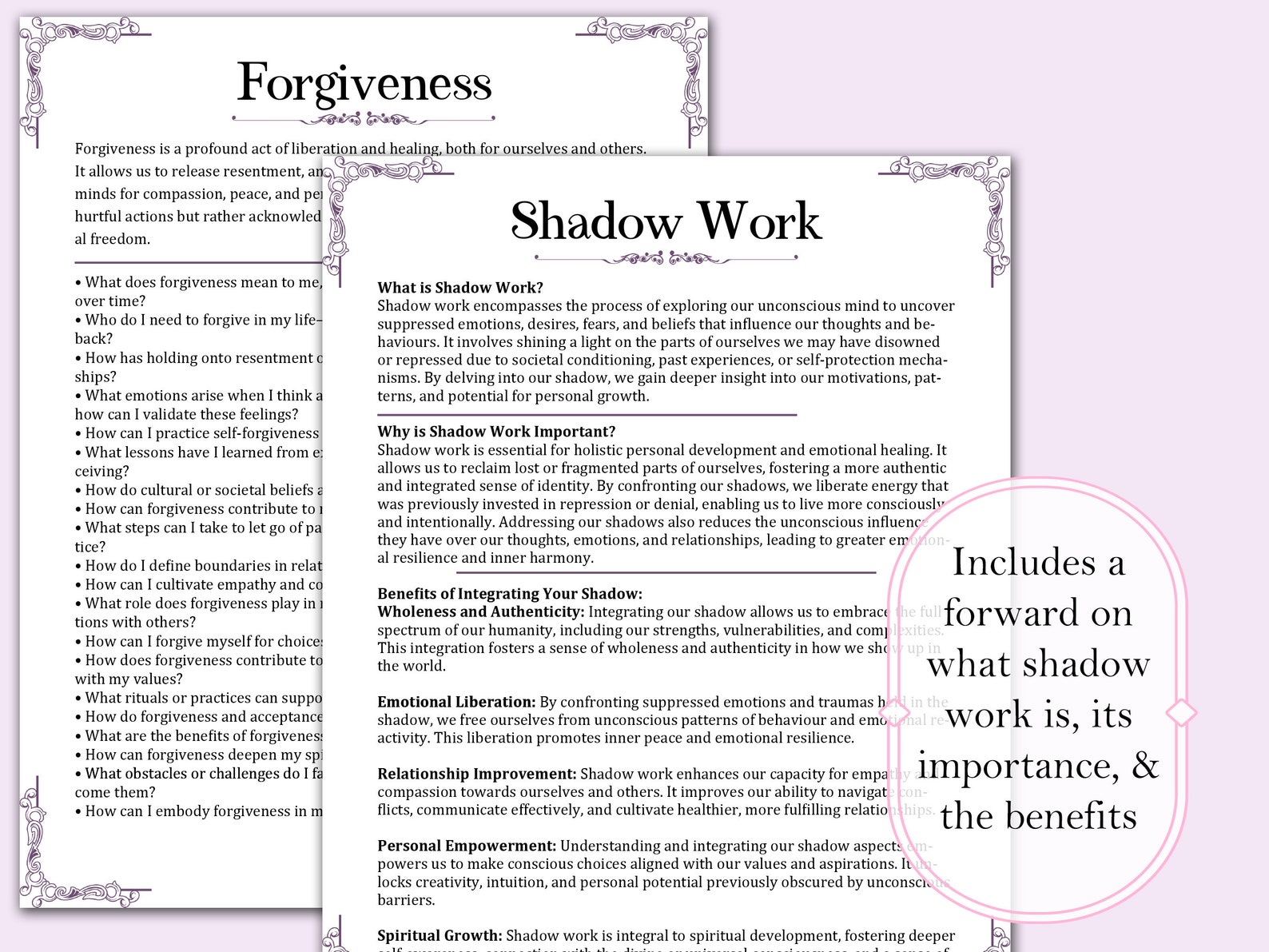 200 Shadow Work Prompts | Shadow Work Basics & Prompts for 10 ...