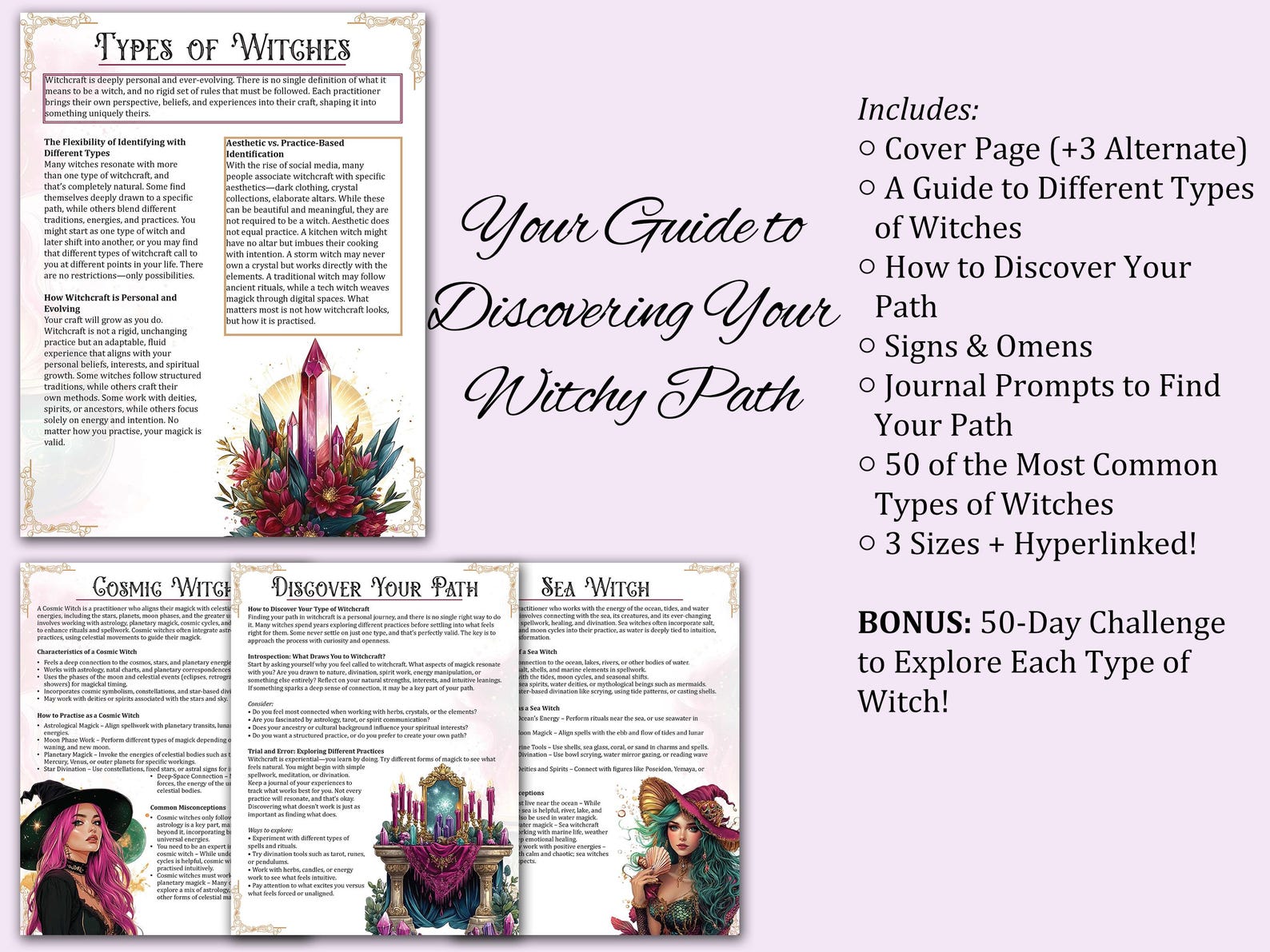 Types of Witches | Guide for Different Types of Witchcraft, With ...