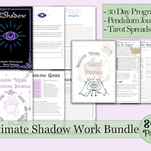 Ultimate Shadow Work Bundle 203 Pages 30 Day Program - Etsy