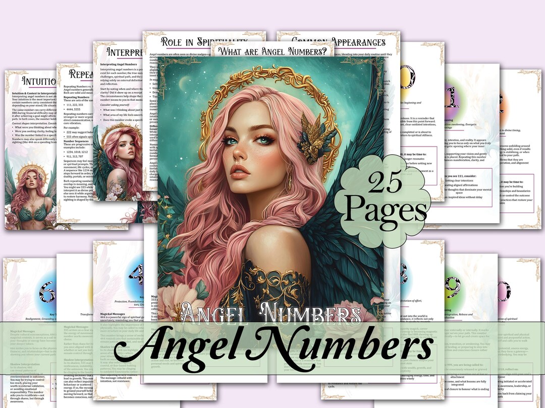 Angel Numbers Guide | Interpret Divine Messages and Number Sequences ...