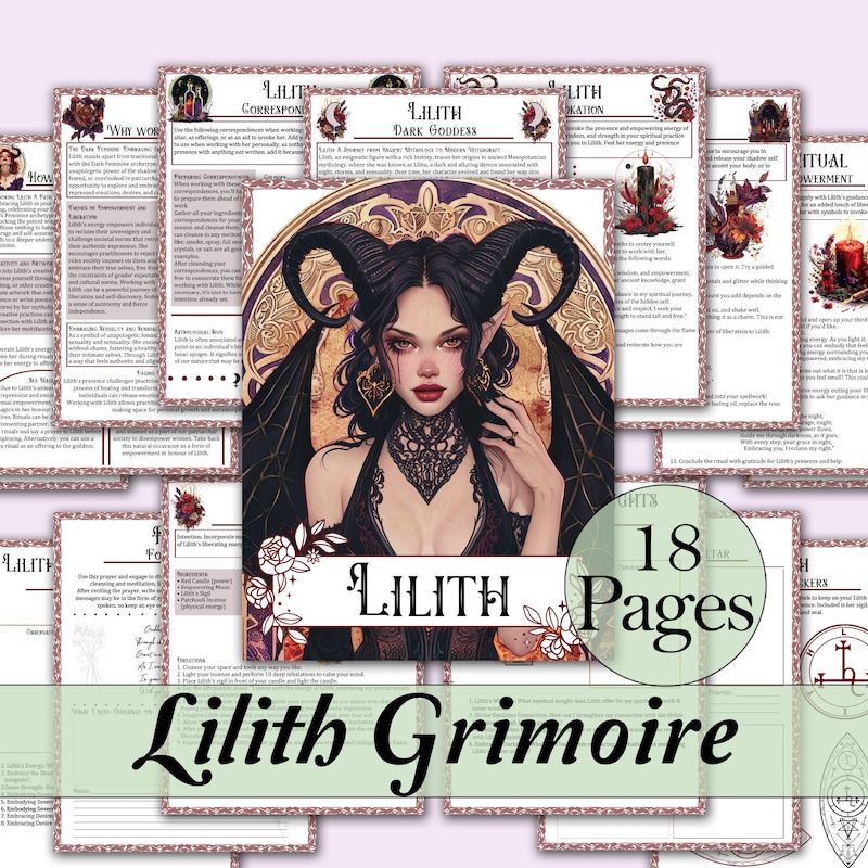 Spell Oil Lilith - Etsy