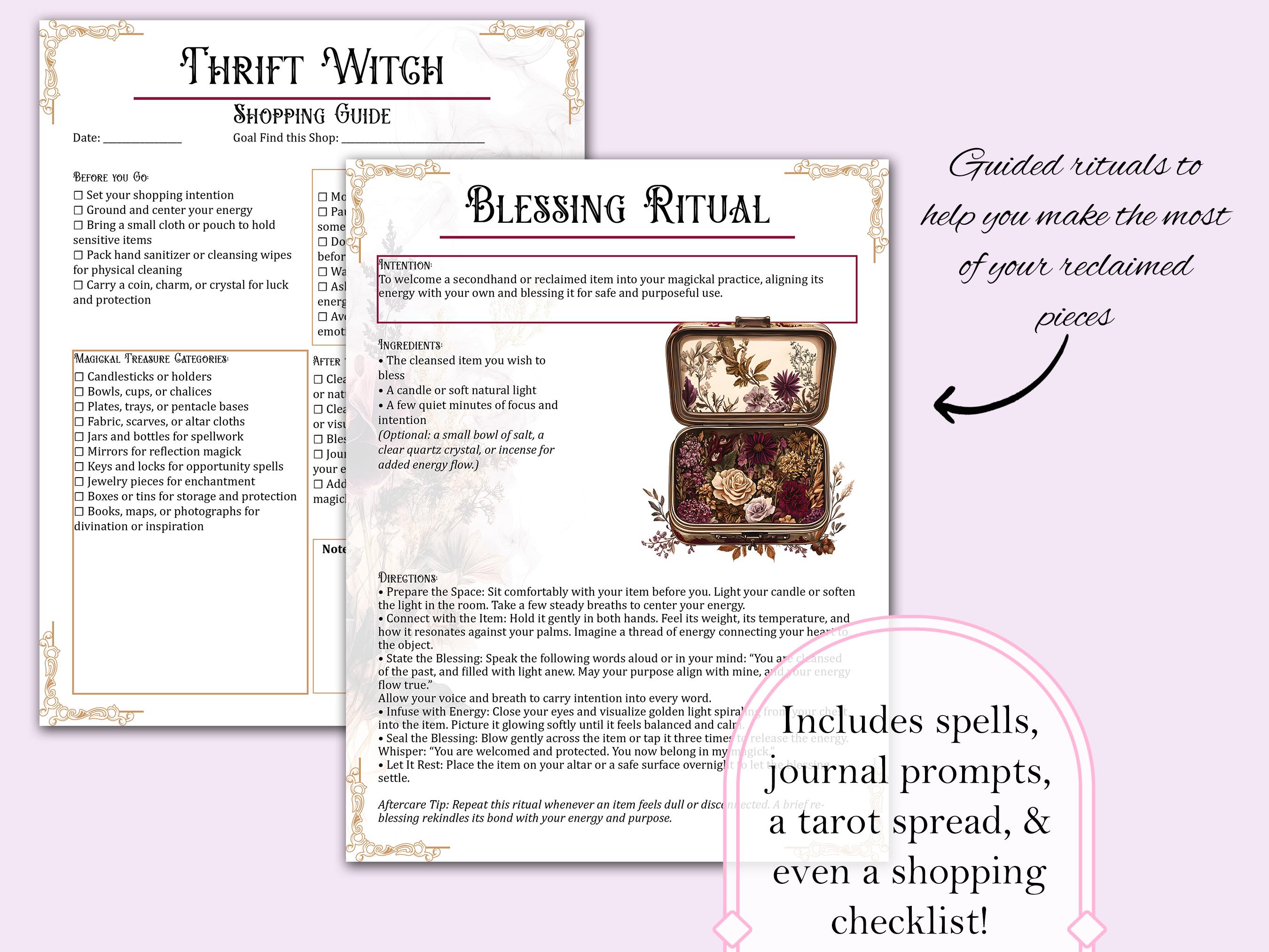 Thrift Witch Bundle | Guide for Sustainable Magick, Spells ...