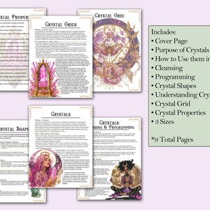 Crystal Guide | Crystal Meanings, Shapes, Uses in Spell Work ...