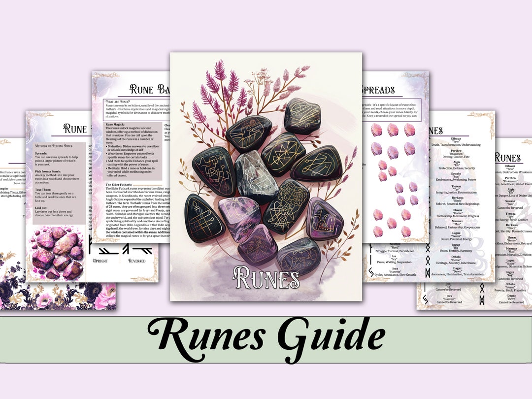 Rune Guide | Meanings, Bind Runes, Spreads, Reading Guide, Dictionary ...