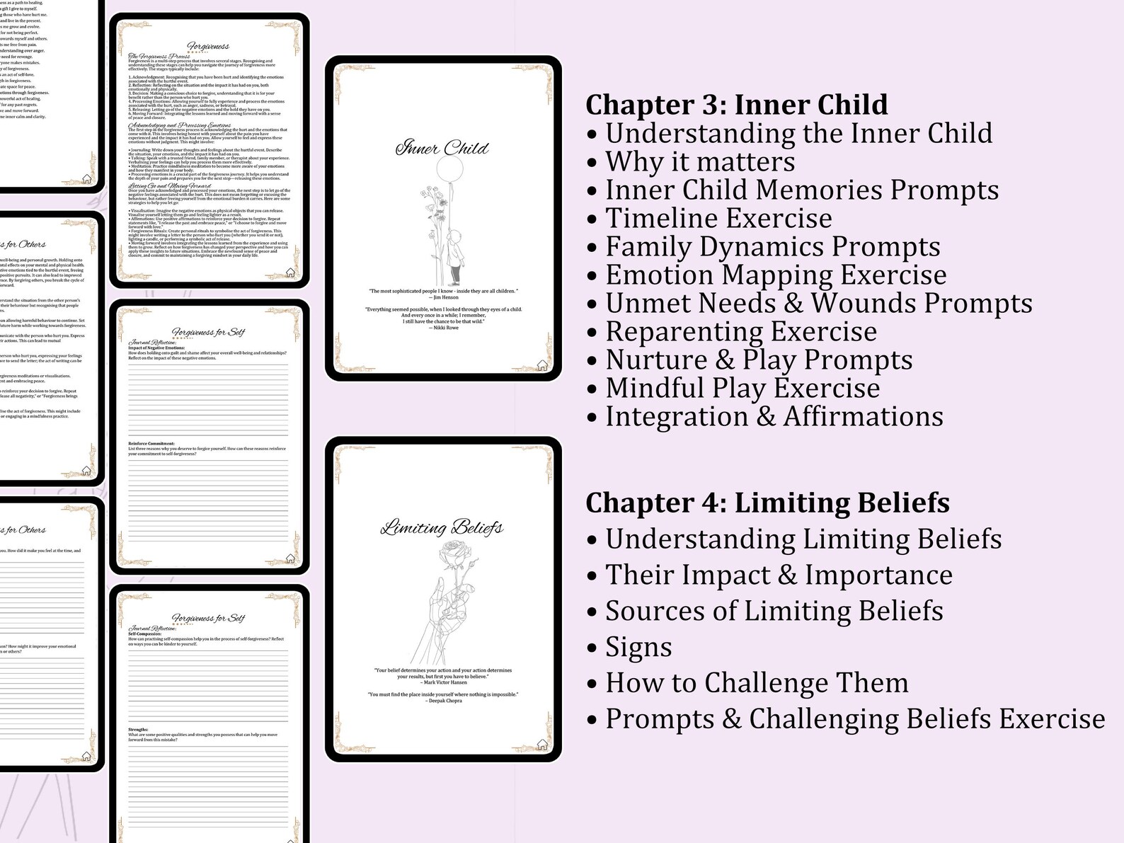 Shadow Work Journal & Guide | Complete Guided Shadow Work Workbook With ...