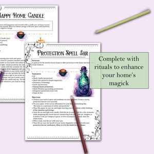 House Magick Book of Shadows Bundle Cleansing, Warding, Rituals, and ...