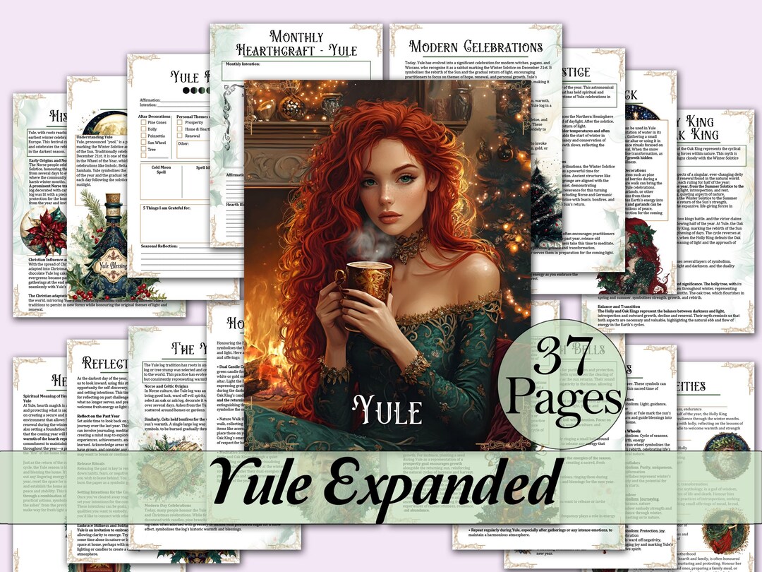 Yule Expanded | Prosperity Magick, House Magick, Deities, Journals ...