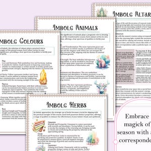 Imbolc Sabbat Guide & Ritual Bundle | Correspondences, Spells, Tarot ...