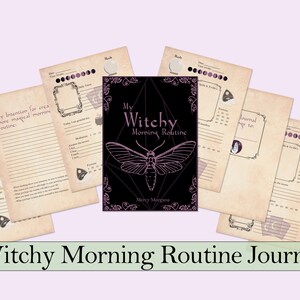 Witchy Morning Routine Journal Daily Tarot, Meditation, Manifestation ...